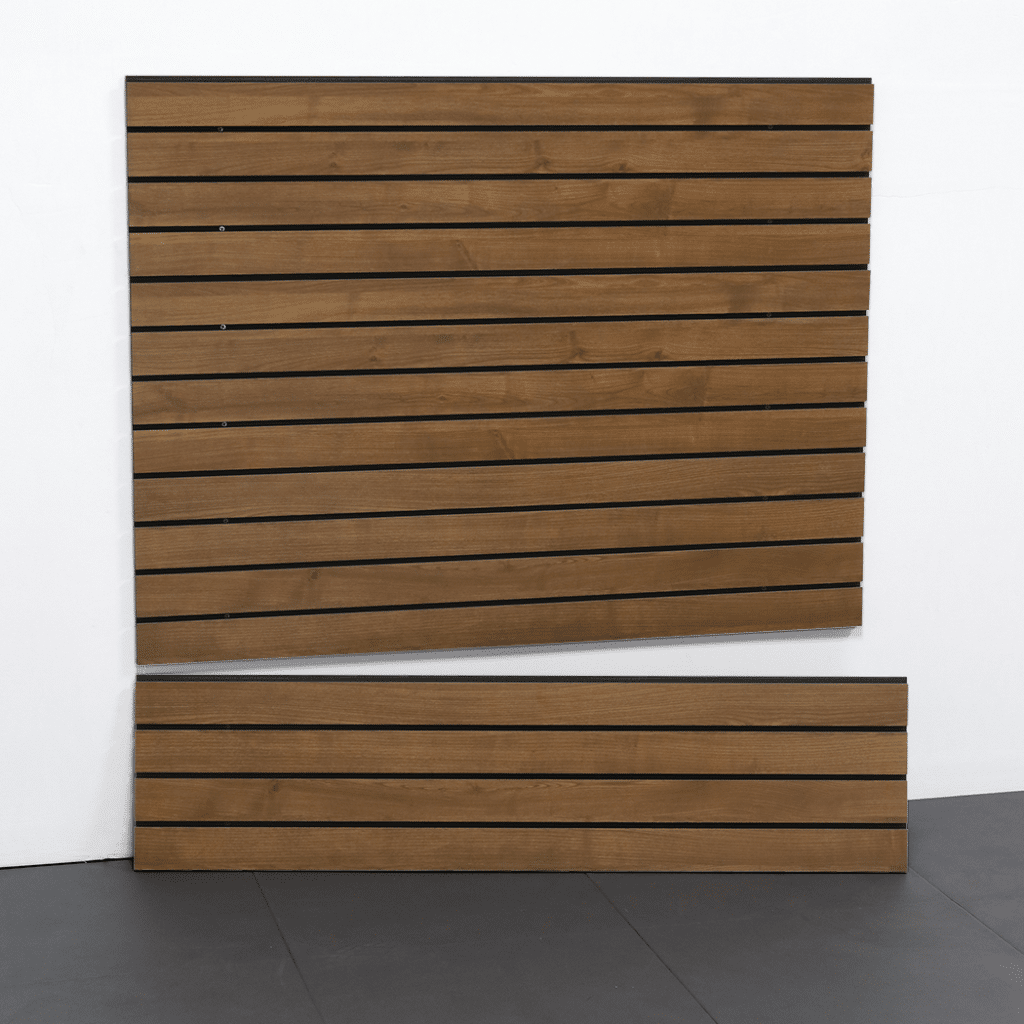 4ft Western Cedar Laminated PVC Slatwall | Durable & Stylish