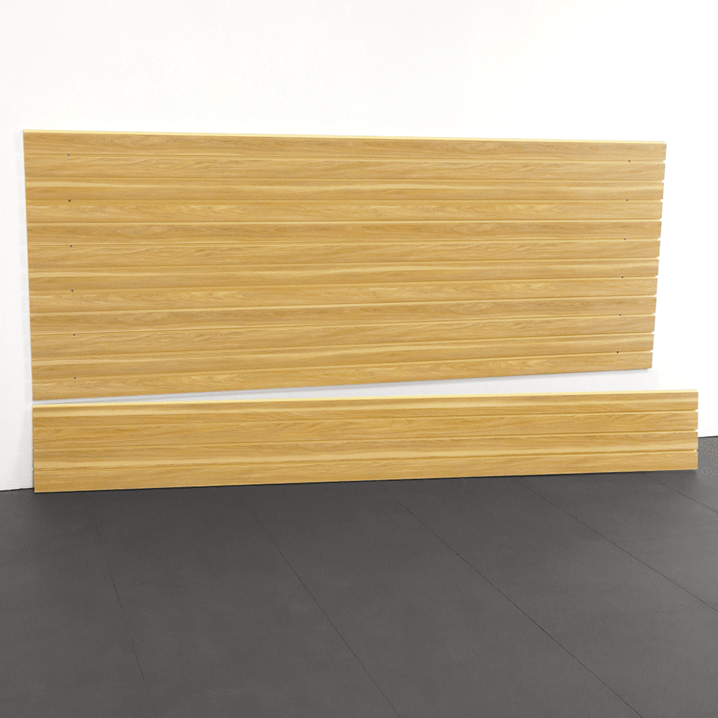 Revolutionize Garage Storage with Laminated PVC Slatwall | MKE