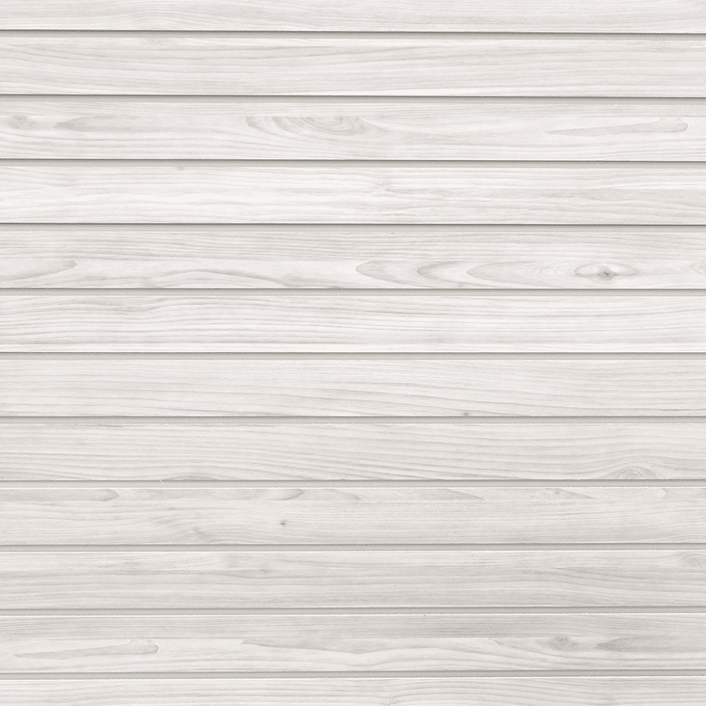 8ft Whitewood Laminated PVC Slatwall | Premium Garage Solution