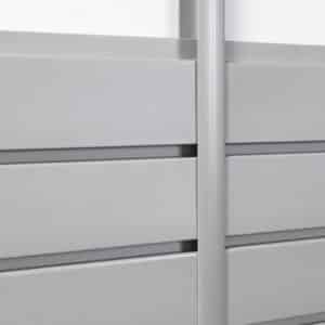 Laminate Division Trim 8ft - Seamless Slatwall Integration