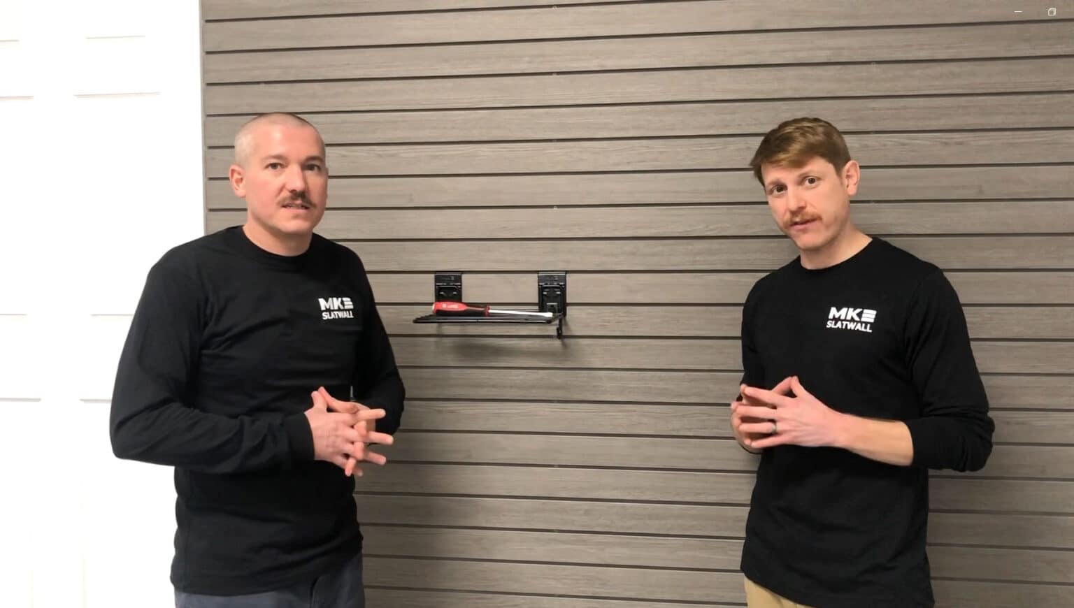 Laminated PVC Slatwall for Garage Storage | Milwaukee Slatwall